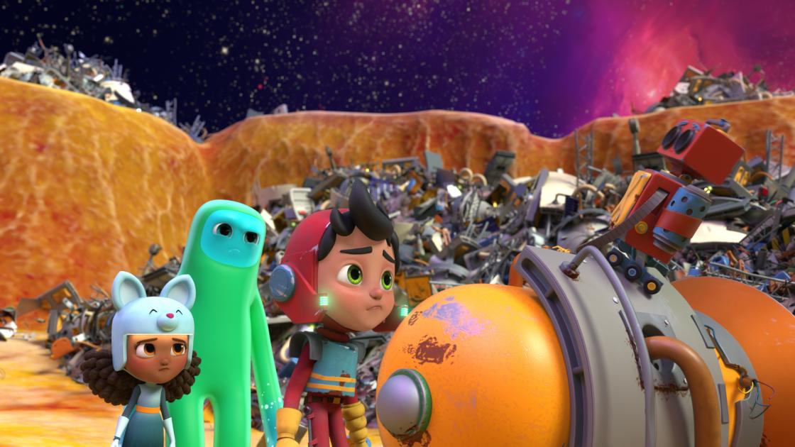 Interstellar Ella - S1E2 - Metal Mess | Knowledge Kids